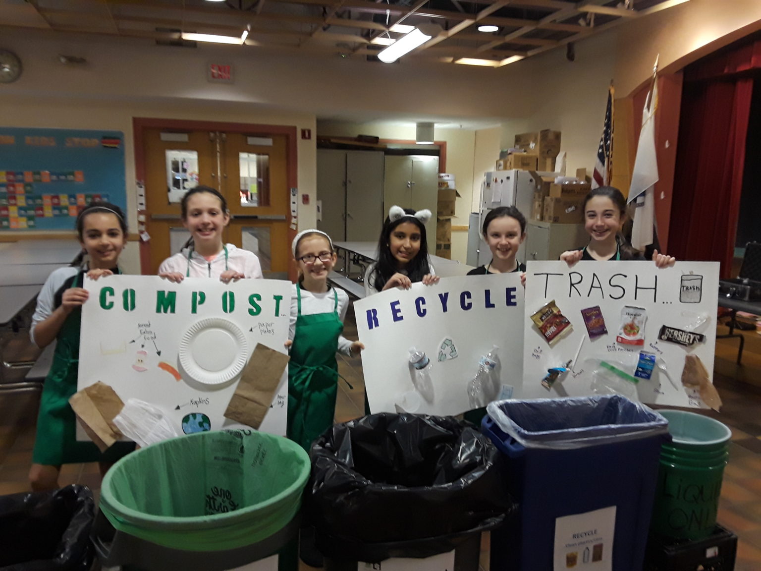 Recycling and Composting Signage - The Green Team